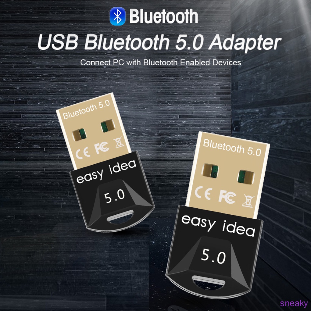 [sneaky] Adapter Bluetooth V5.0 USB 2.0 Bezprzewodowy odbiornik ...