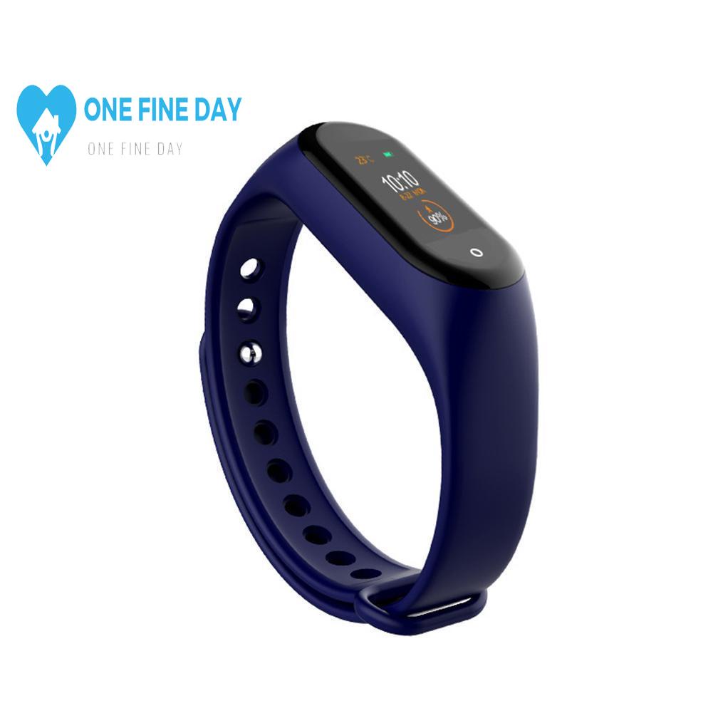 M4 Smartwatch Bluetooth Smartband Kolorowy Ekran Dotykowy Air Darah ...