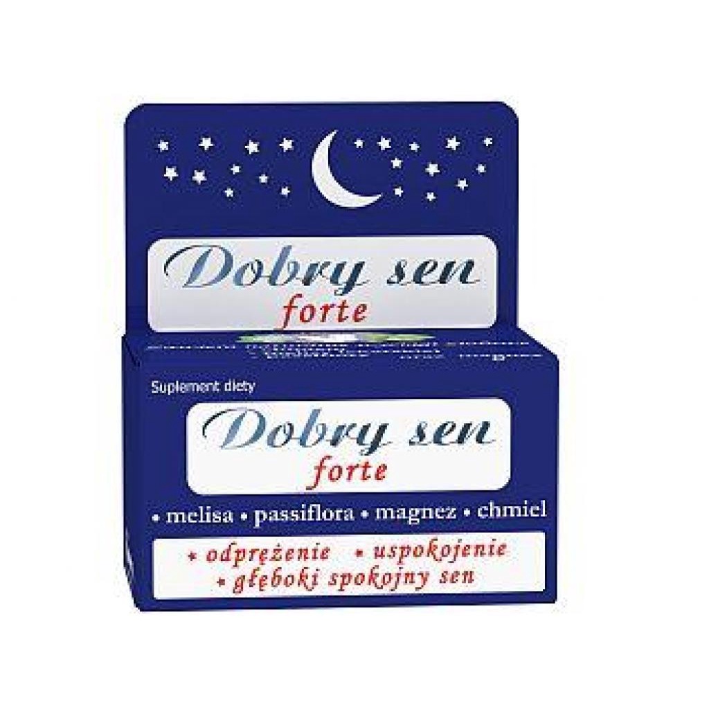 Dobry Sen Forte, 30 tabl. | Shopee Polska