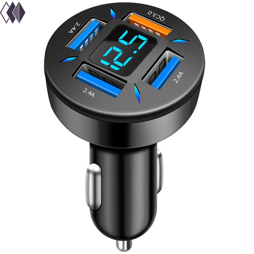 66w 4 porty USB PD szybka ładowarka samochodowa QC3.0 typ C szybkie ...