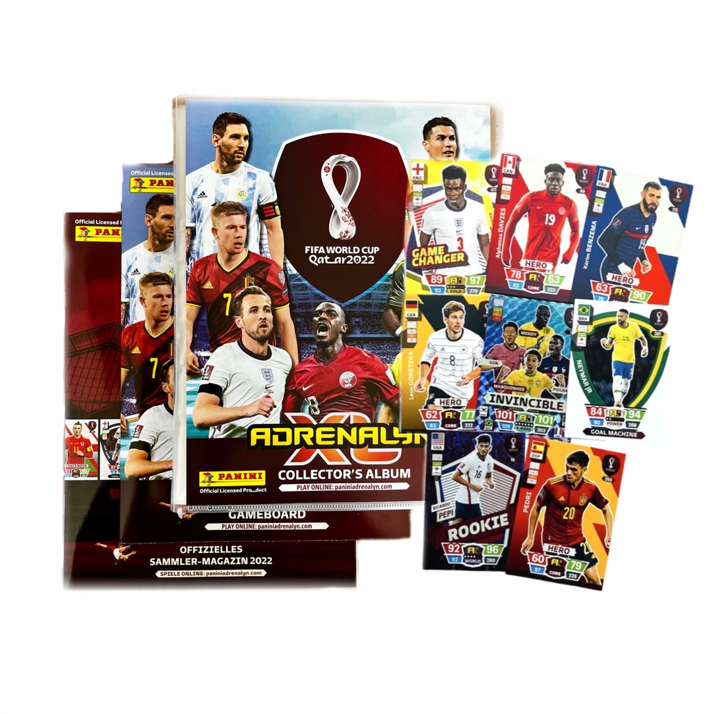 ALBUM WORLD CUP QATAR 2022 LIMITED + KARTY 50 | Shopee Polska