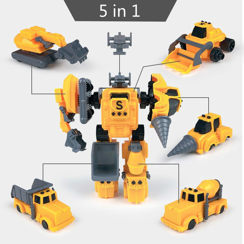 Mini Robot Mini Spychacz Koparka Zbiornik Cementowy Inżynieria Pojazd ...