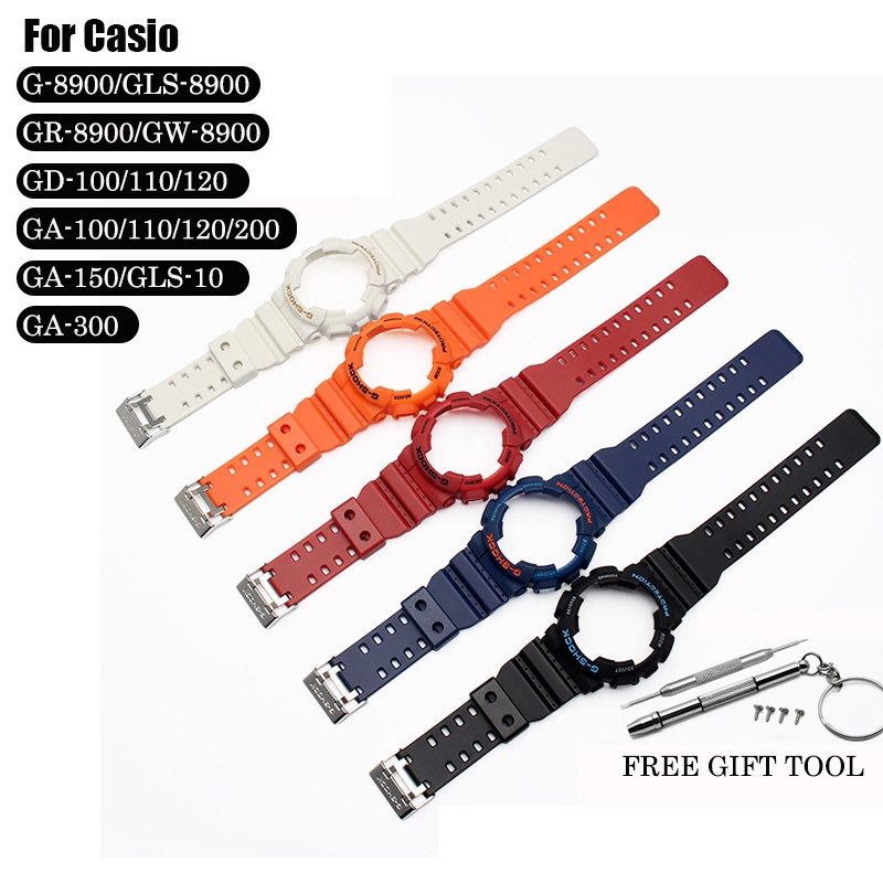 Casio G-SHOCK GA 100/110/120/200/150/300 Pasek Silikonowy Wysokiej ... Casio G-SHOCK GA 100/110/120/200/150/300 Pasek Silikonowy Wysokiej ...