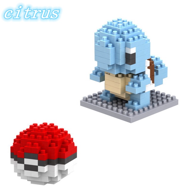 Citrus Lego Pokemon Pikachu Seria Minifigurki Klocki Zabawki dla Dzieci ...
