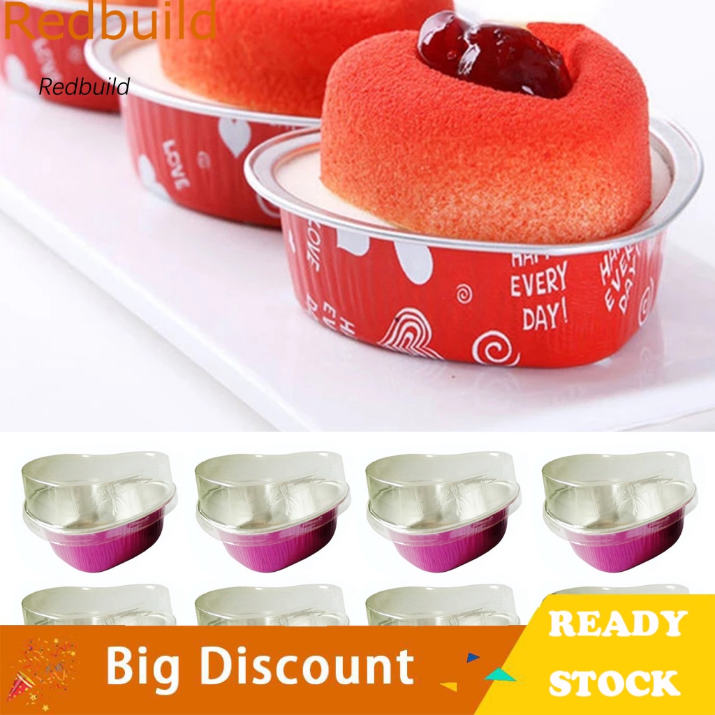 Redbuild Uchwyt na Babeczki z Folii Aluminiowej, Wytrzymały ...