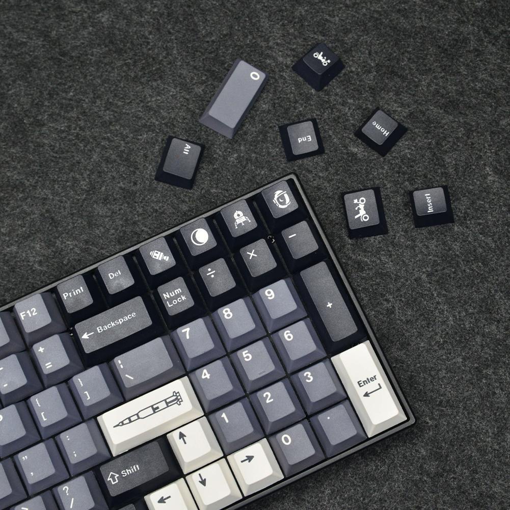 Keycaps For Gmk Apollo 129-key PBT Highly Mechanical Keyboard Q3N3 V9S3 ...