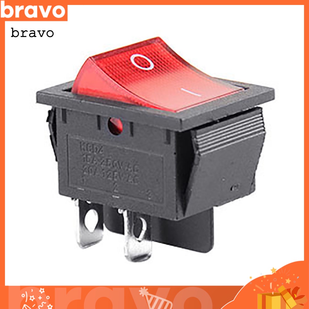 Br DC 12V Prostokątny włącznik / wyłącznik Elektryczny przełącznik ...