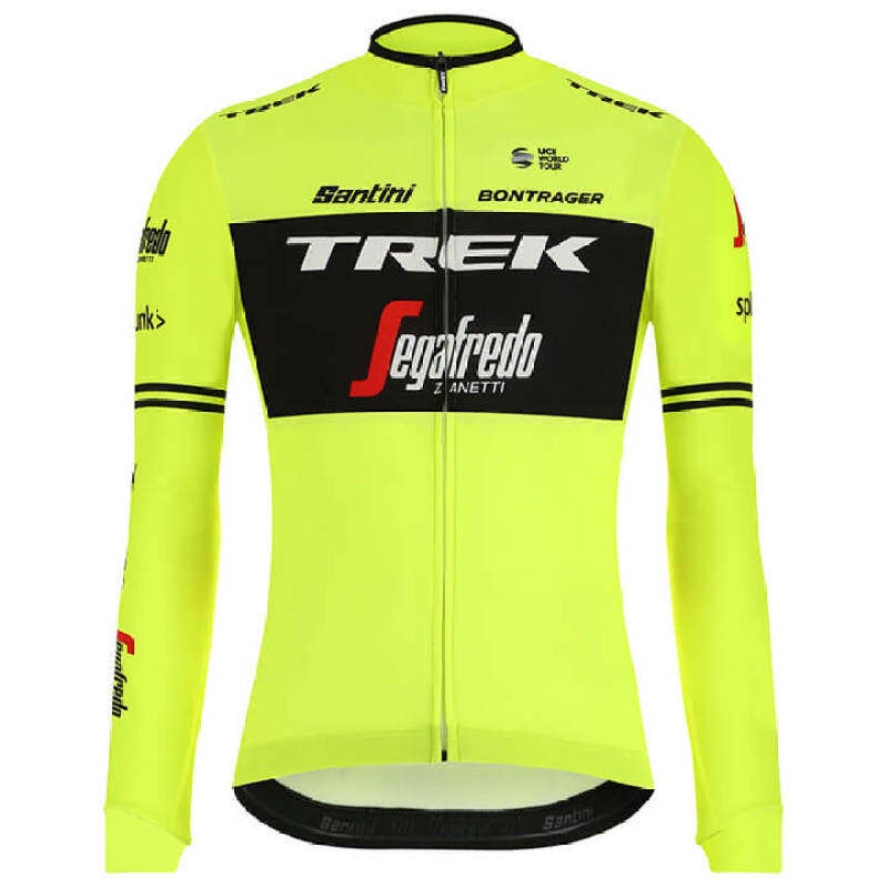 Trek Pro Team Męska Koszulka Kolarska z Długim Rękawem Górski Szosowy ...