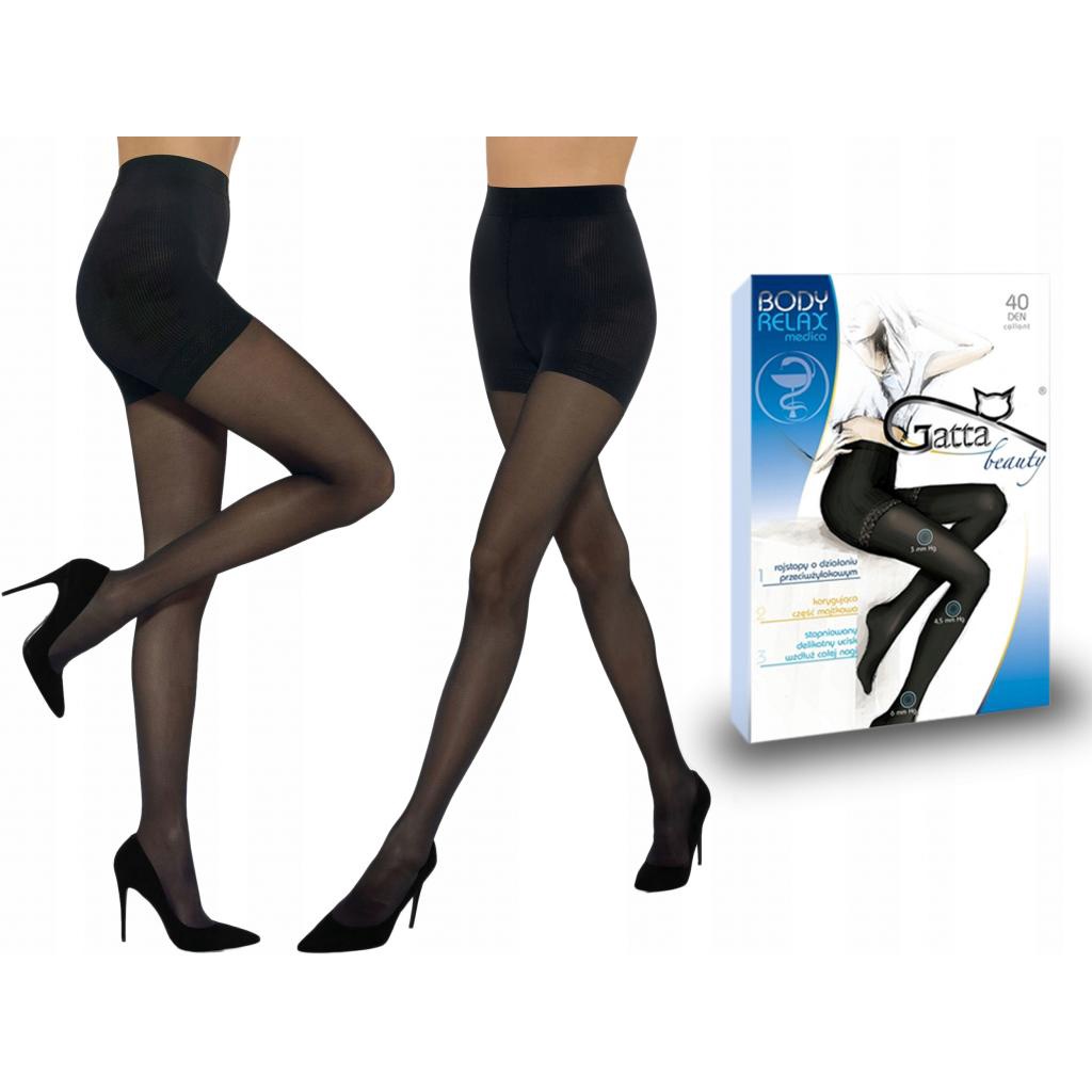 Gatta rajstopy Body Relax Medica, 40 den, nero 4-L | Shopee Polska