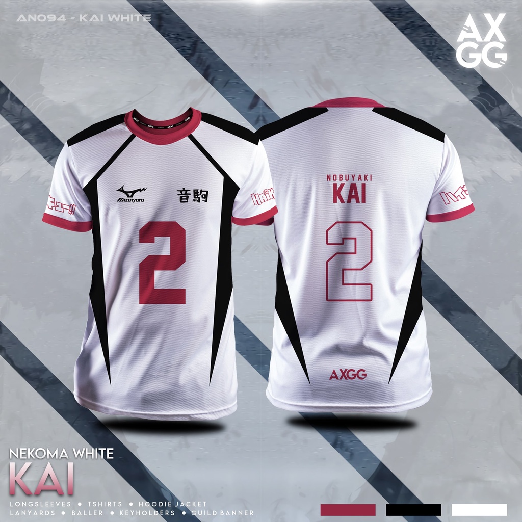 Axgg'hikyuu Nekoma - Koszulka Anime Kai | Shopee Polska