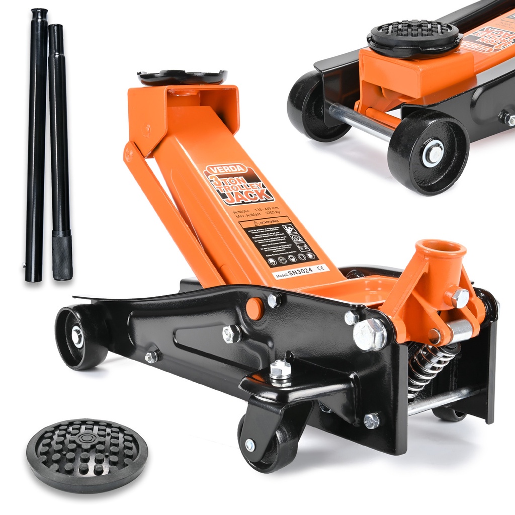 PODNOŚNIK SAMOCHODOWY HYDRAULICZNY ŻABA LEWAREK 3T SN3024 | Shopee Polska