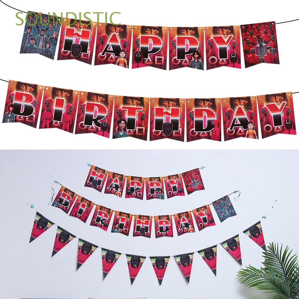 SOUNDISTIC Korean Movie Squid Game Lee Jung Paper Plate Squid Game ...