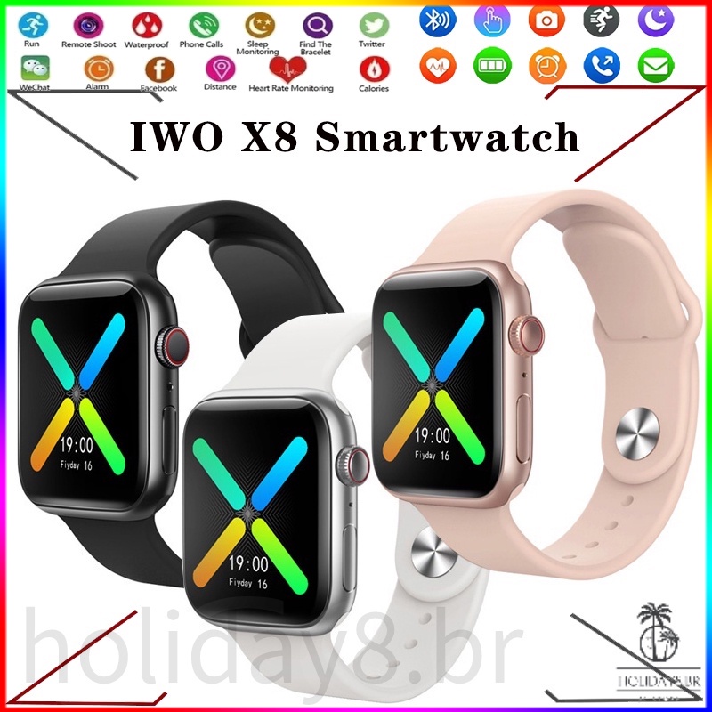 2022 IWO 13 Seria X8 Smartwatch Karta Monitora Bluetooth Aco Pk Iwo8 T500 X7 Inteligentny ...