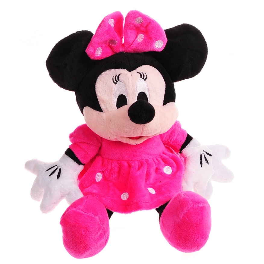 MASKOTKA MYSZKA MINNIE MINI 28CM ŚPIEWA PO POLSKU | Shopee Polska