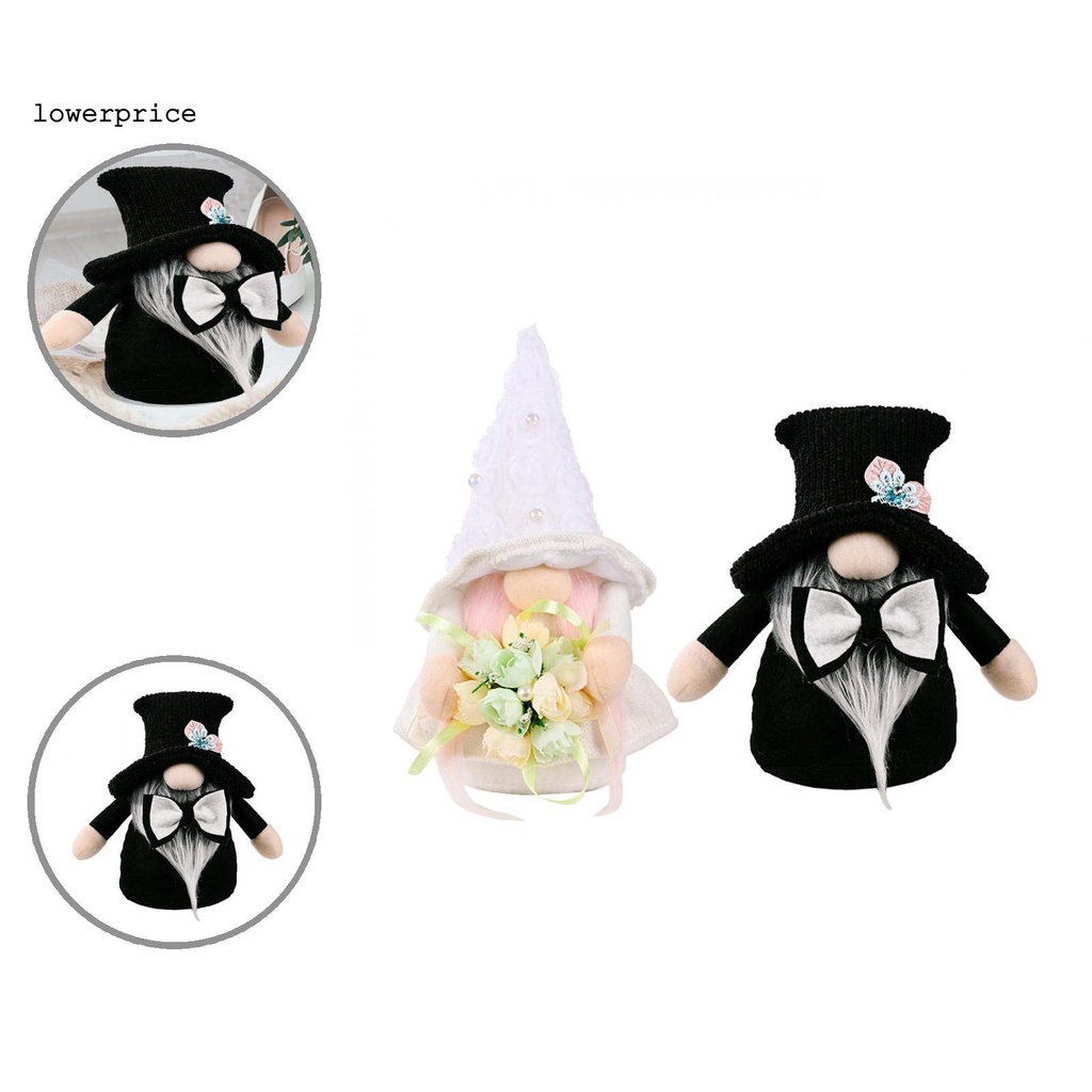 kd- Soft Dwarf Doll Bukiet Bez twarzy Lalka Rudolph Krasłowa Ozdoba ...