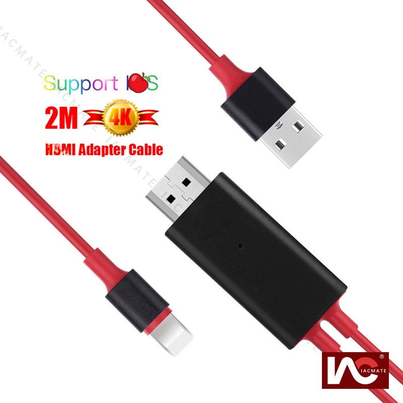 Adapter HDMI, Adapter kabla HDTV 1080P Cyfrowy ekran synchronizacji AV ...