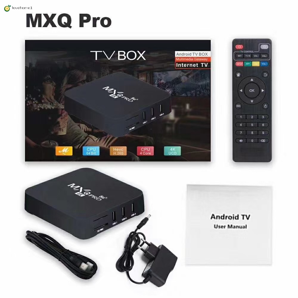 Rede Smart Tv Box 4K Hd Bezprzewodowy 8 GB / 128 GB / Android Wifi ...