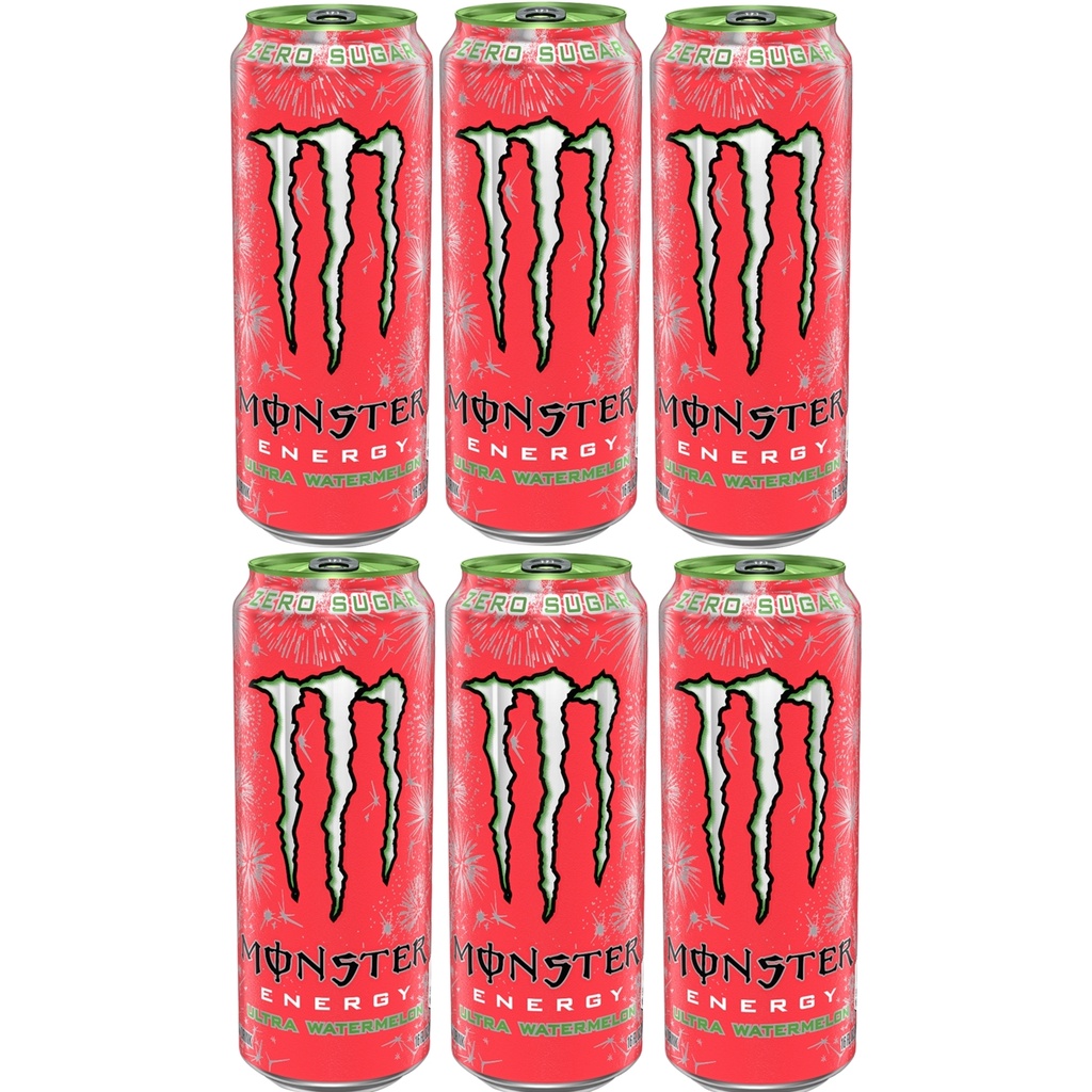 Monster Energy Ultra Watermelon o smaku arbuza 6x500ml | Shopee Polska