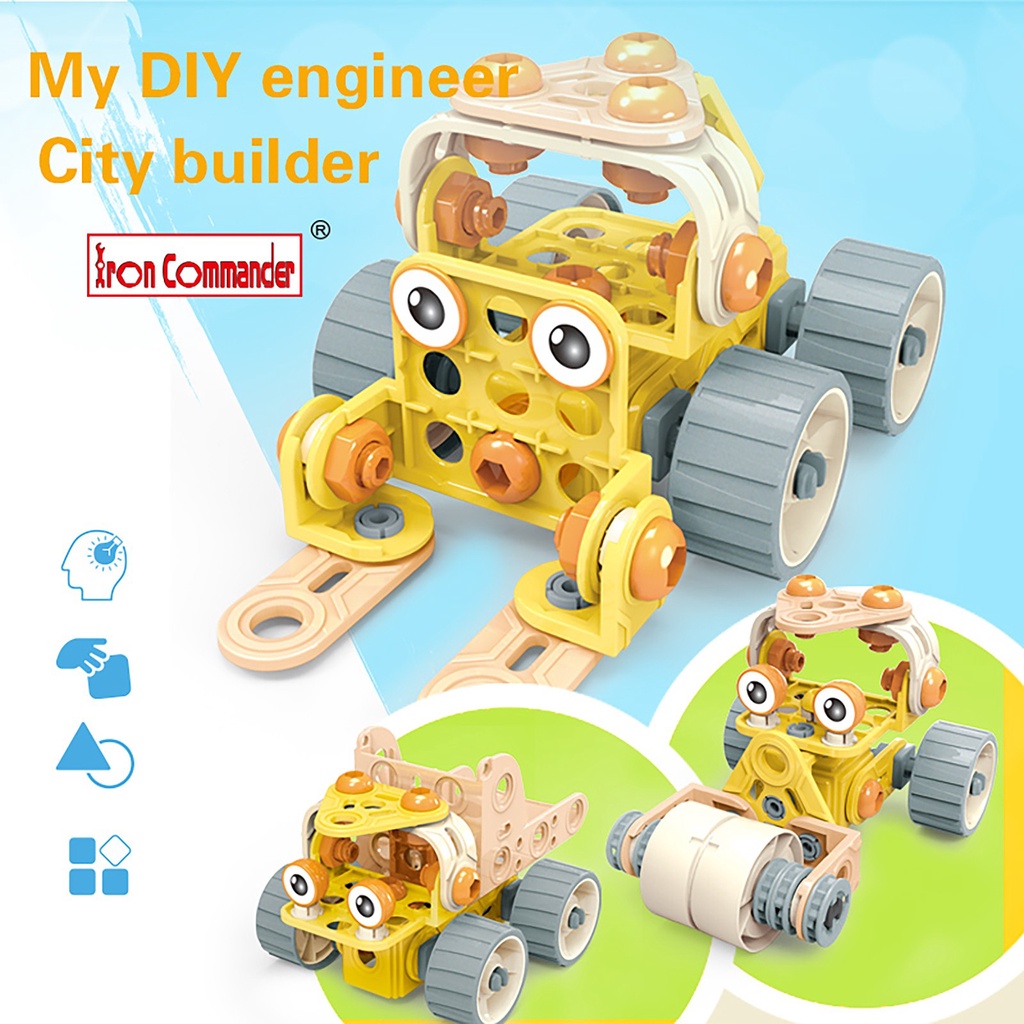 uououo Wszystkie rodzaje gier mózgowych Klocki Montaż Samochodu Puzzle ...