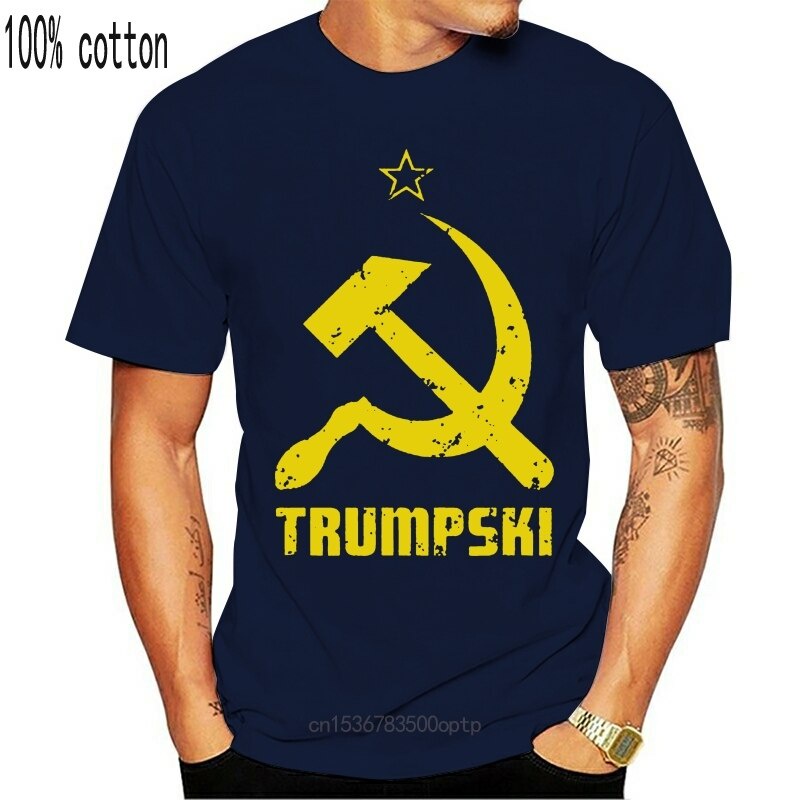 Koszulka męska Trump Koszula Rosyjska zabawna młotek Trumpski Prezent ...