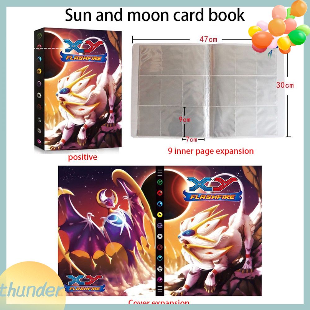 Karty Pokemon Album Book 324 szt.Karty z grami Karty Mapa Książka ...