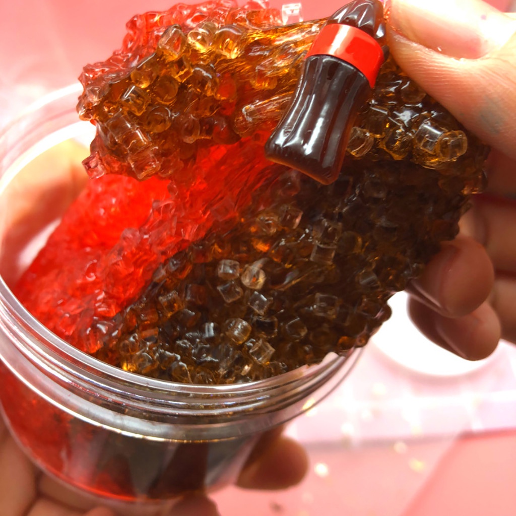 Push pop it fidget Cola Slime Mixing Color Putty Scented Stress Dzieci ...