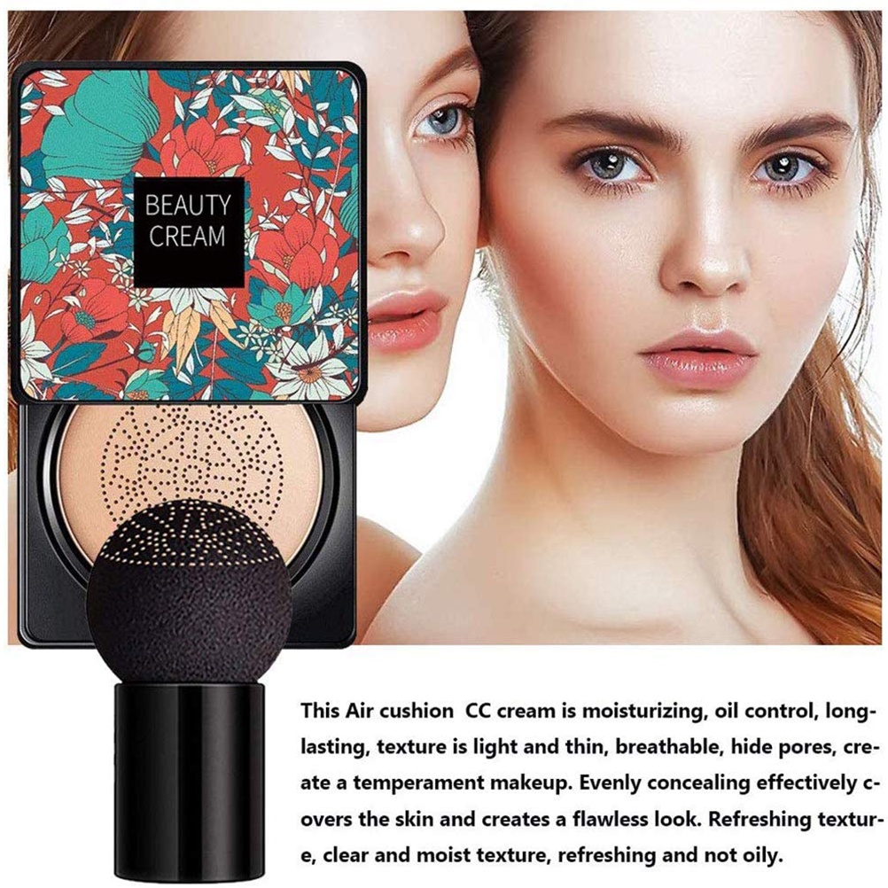 Mushroom Head Air Cushion BB Cream Concealer Moisturizing Brightening BB Cream Foundation Makeup ...