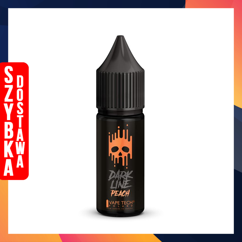Dark Line Peach Premix 5ml / 15ml VapeTechPoland Liquid | Shopee Polska