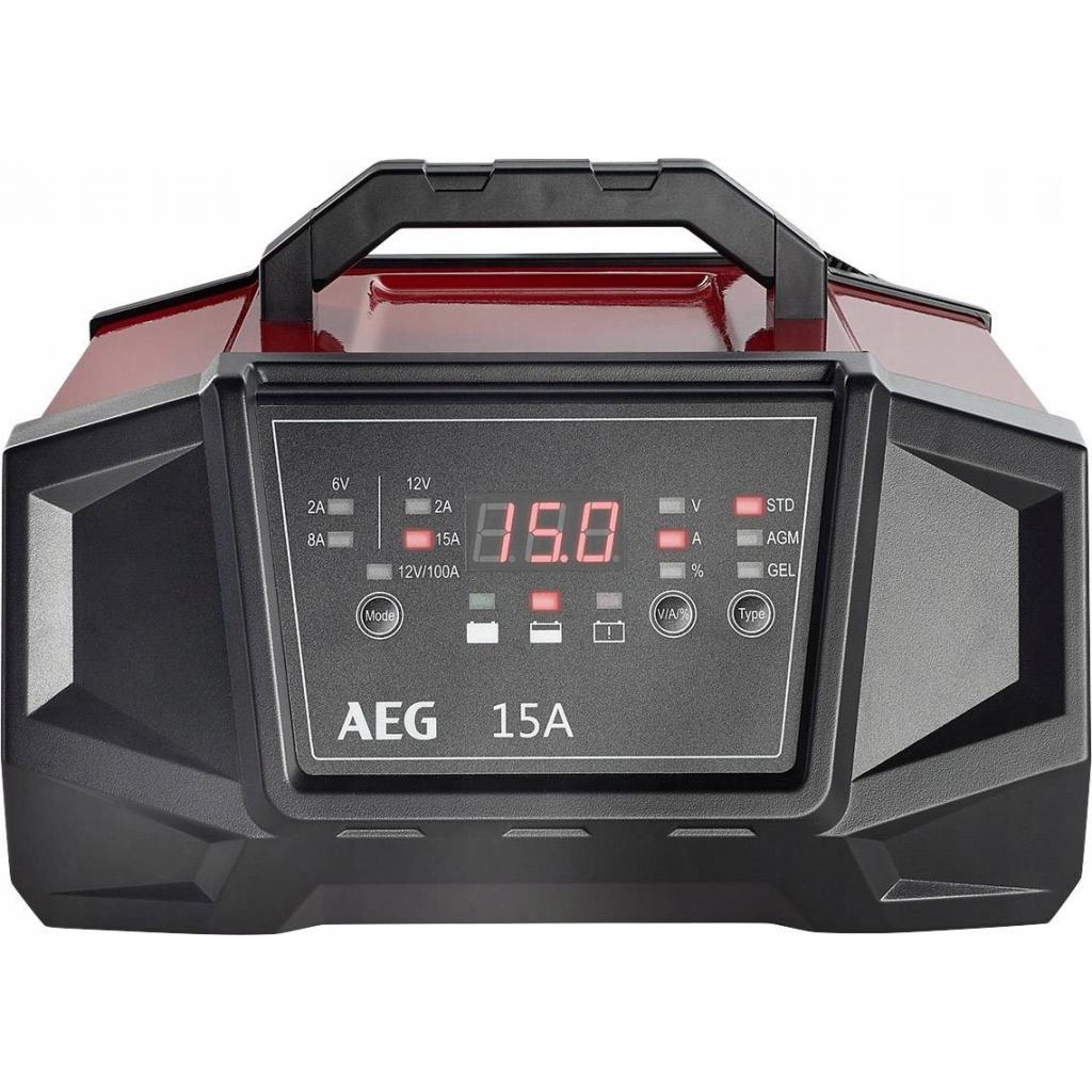 Prostownik warsztatowy z rozruchem 6V 12V 15A AEG WM15 | Shopee Polska
