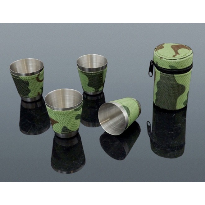 Kieliszki turystyczne 4 x 30ml | Shopee Polska