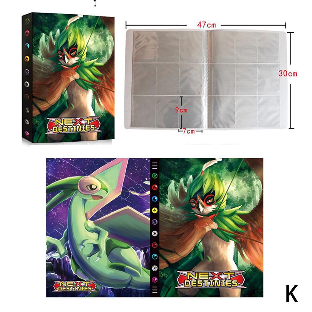 Duża książka na karty Pokemon Pokémon kolekcja kart książek O3Z6 I2L4 ...