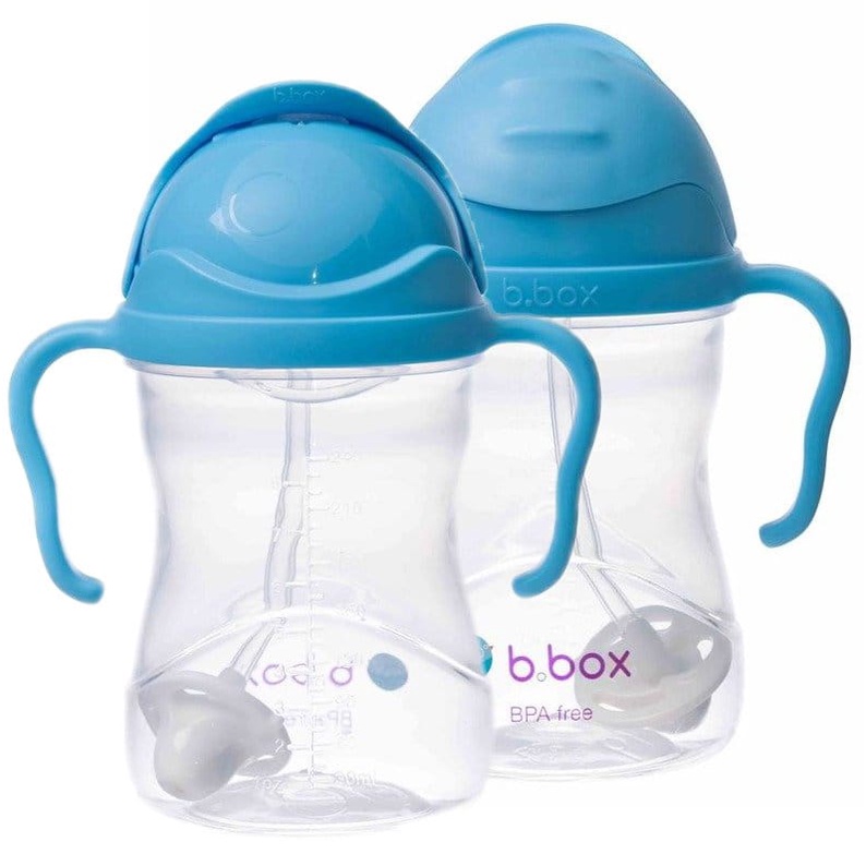 B.Box Innowacyjny Kubek Niekapek 240ml 6m+ Blueberry | Shopee Polska