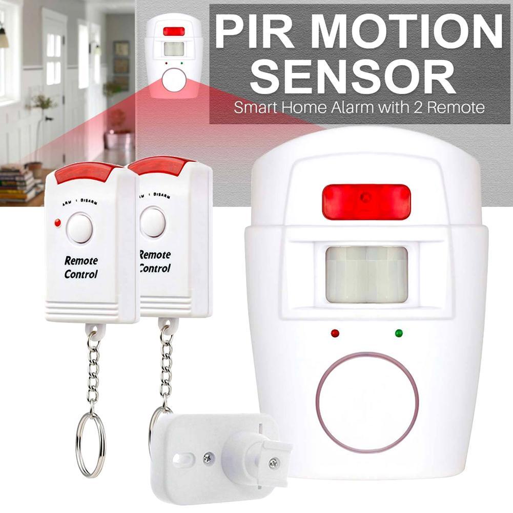 Infrared Human Body Induction Remote Control Alarm Anti- A9S6 I5X4 ...