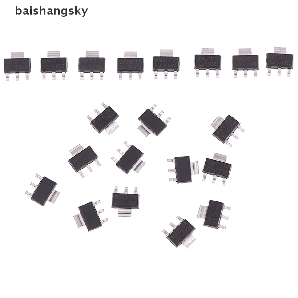 BSSK 20pcs AMS1117-3.3 LM1117 3.3V 1A SOT-223 Voltage Regulator YAA | Shopee Polska