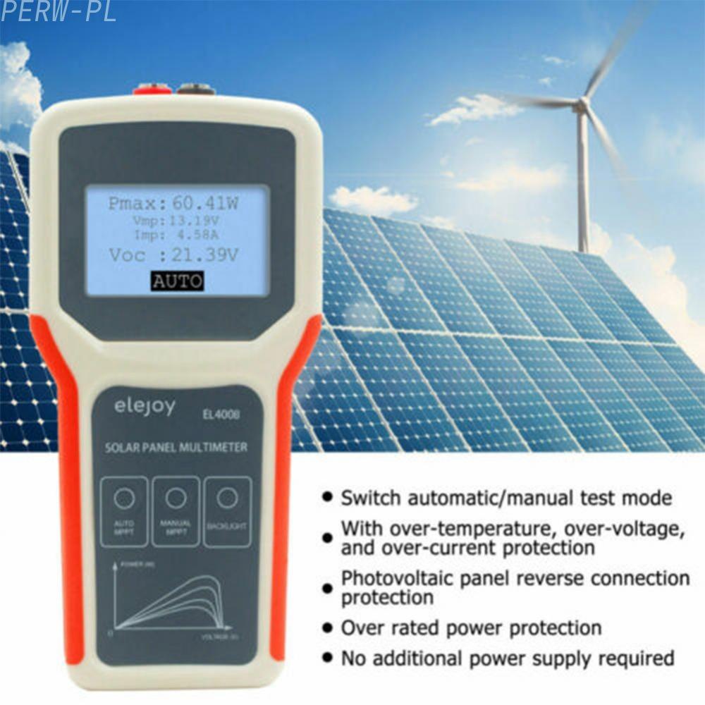 Voltage Tester Solar Panel 0-20A AUTO Manual MPPT Photovoltaic Supply ...