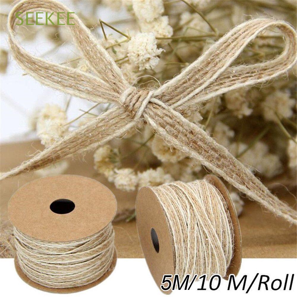 Seekee 5 / 10 M / Rolka 0,5 mm Vintage Ryba Jedwabna Lina Dekoracja ...