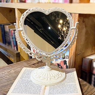 Wind dwustronne lusterko do makijażu serce księżniczka lustro do ...