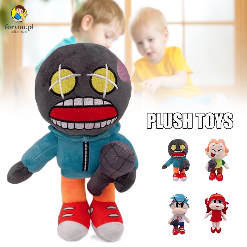 Friday Night Funkin Plush Figure Toy Soft Stuffed Doll Gift for Kids ...