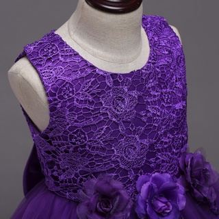 uououo kwiatowy dziewczynka księżniczka suknia druhna korowód suknia ...