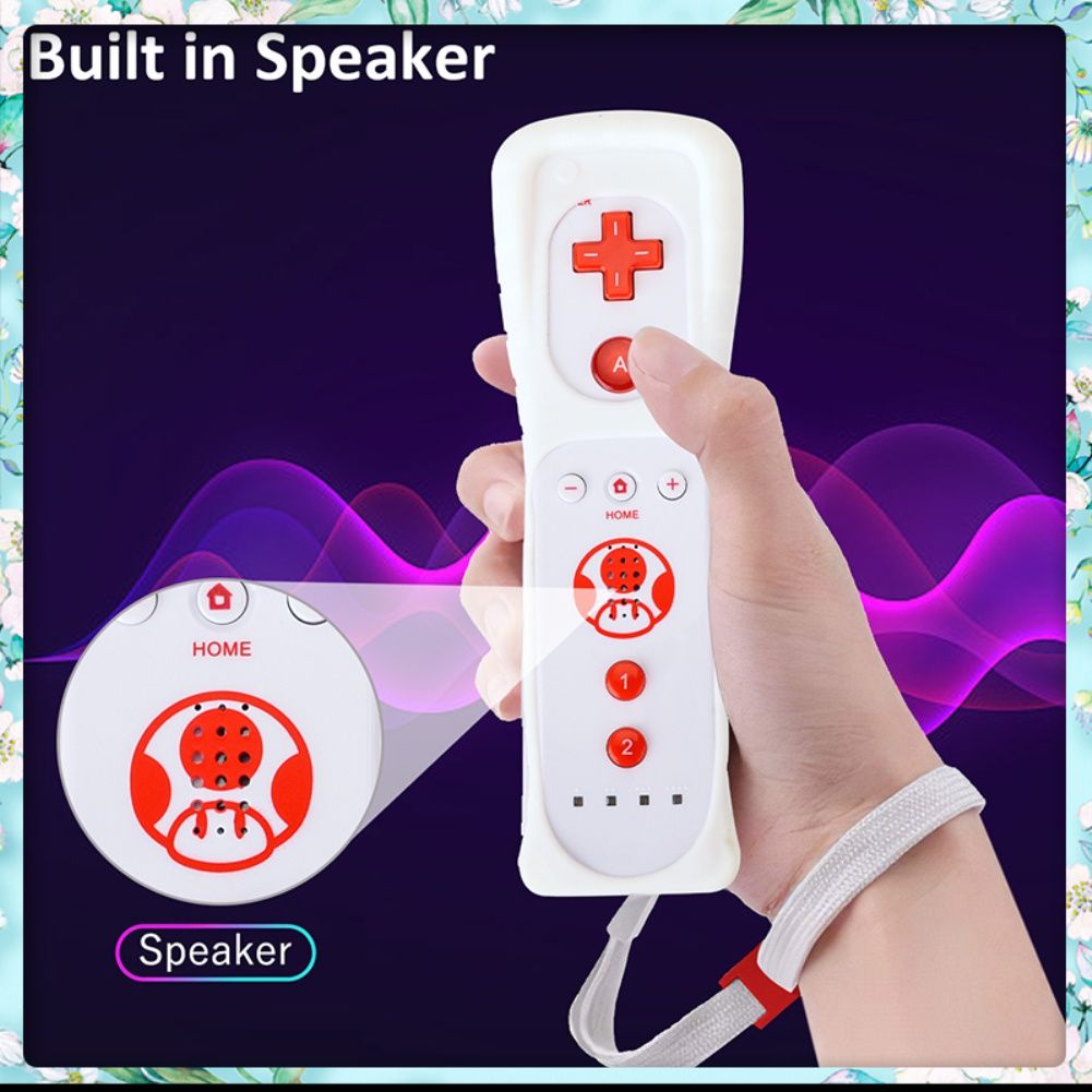 GOTOWY Wbudowany Pilot Motion Plus 2 W 1 na Gamepad Wii Nunchuck z ...