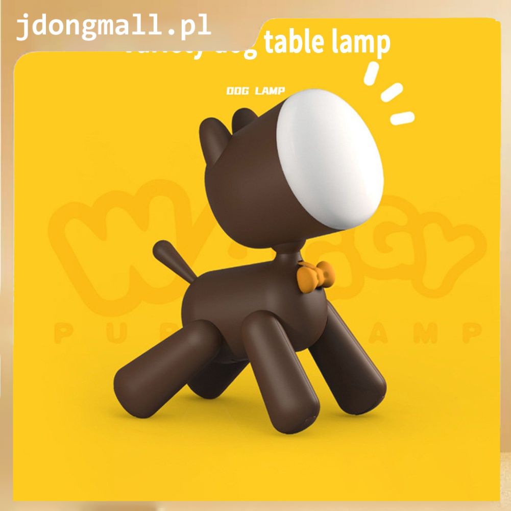 In Stock janpim Variety Puppy LED Desk Lamp Cartoon Charging Creative USB Night Light Three ...