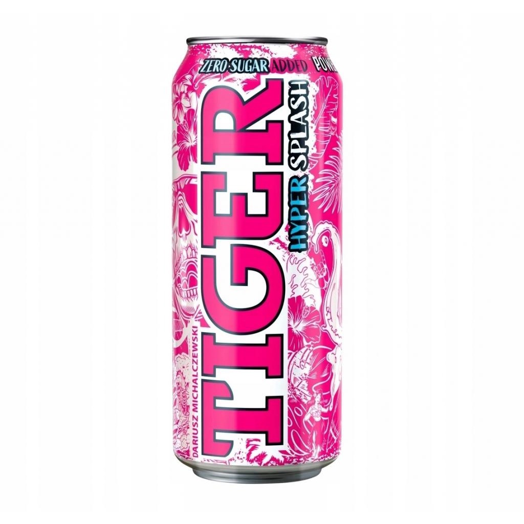 TIGER HYPER SPLASH ZERO NAP. ENERGETYCZNY 12X500ML | Shopee Polska