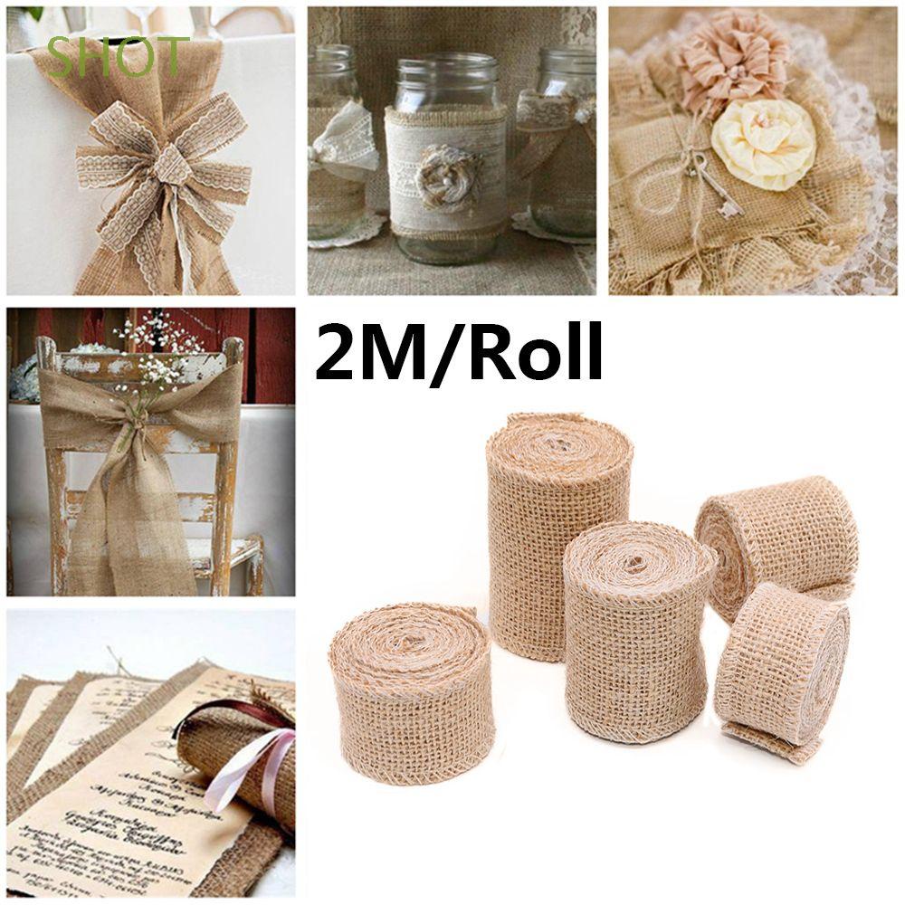 SHOT 1 rolka 2M wysokiej jakości pakowanie prezentów DIY rzemiosło ...