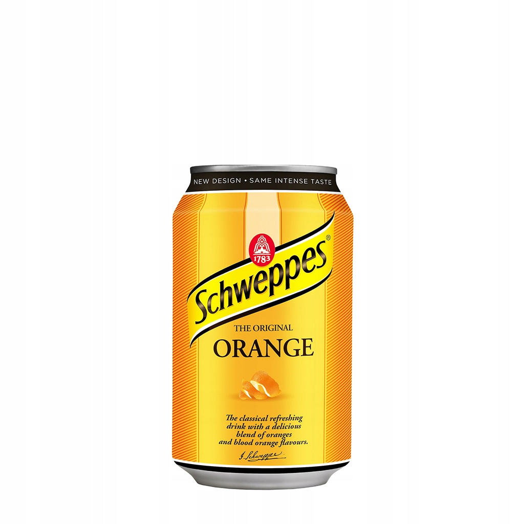 SCHWEPPES Orange napój gazowany 330ml puszka | Shopee Polska