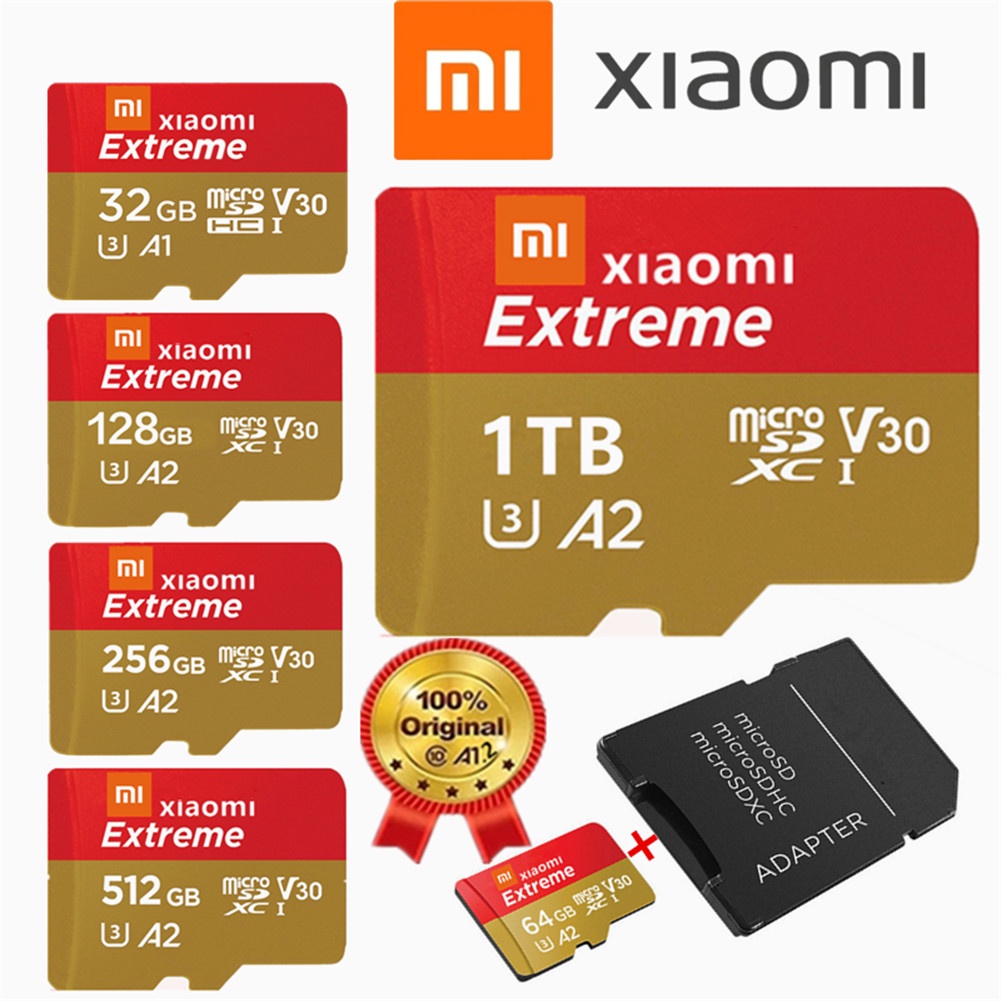 Karta Micro Sd XIAOMI High Speed 2.0 A1 A2 Tf Karta Class 10 Tf Karta 16 Gb / 32 Gb / 64 Gb128 ...