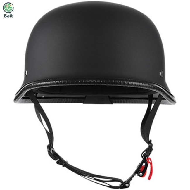 FL WWII Style German Vintage Motorcycle Helmet Retro Half Face ...