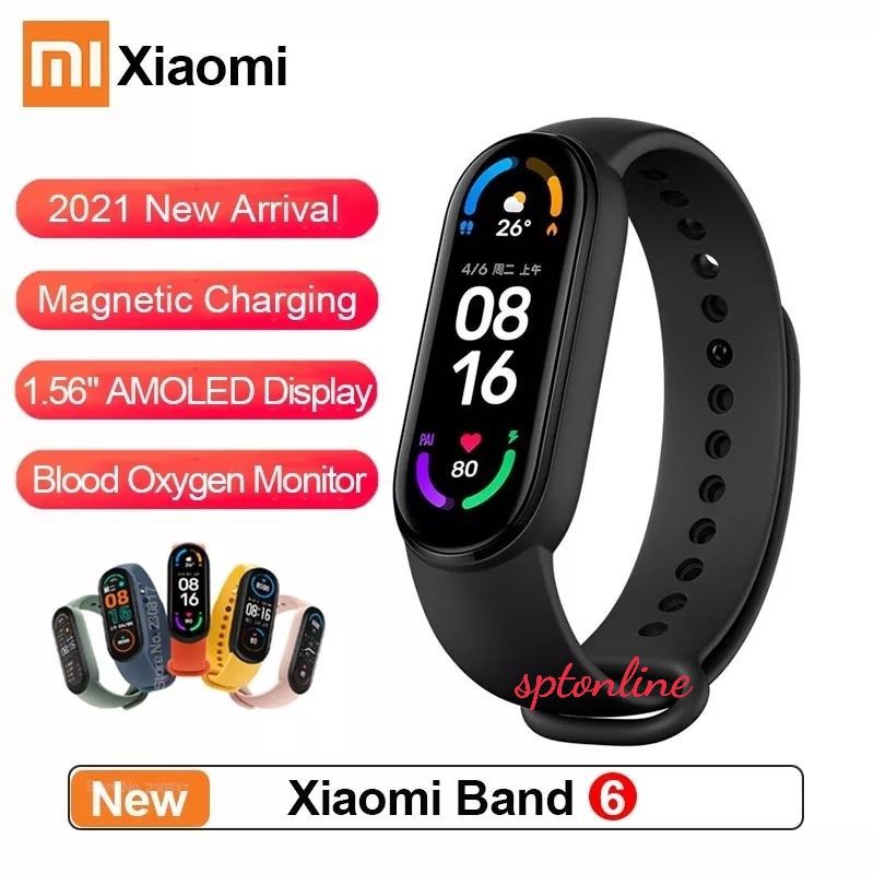 Smartwatch M6 Xiaomi mi band 6 Zegarek sportowy Bluetooth | Shopee Polska