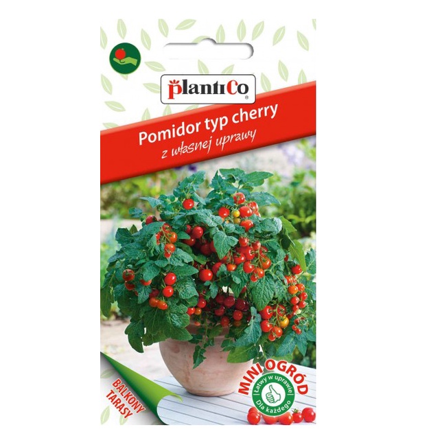 Pomidor balkonowy koktajlowy VILMA nasiona 0,2g | Shopee Polska