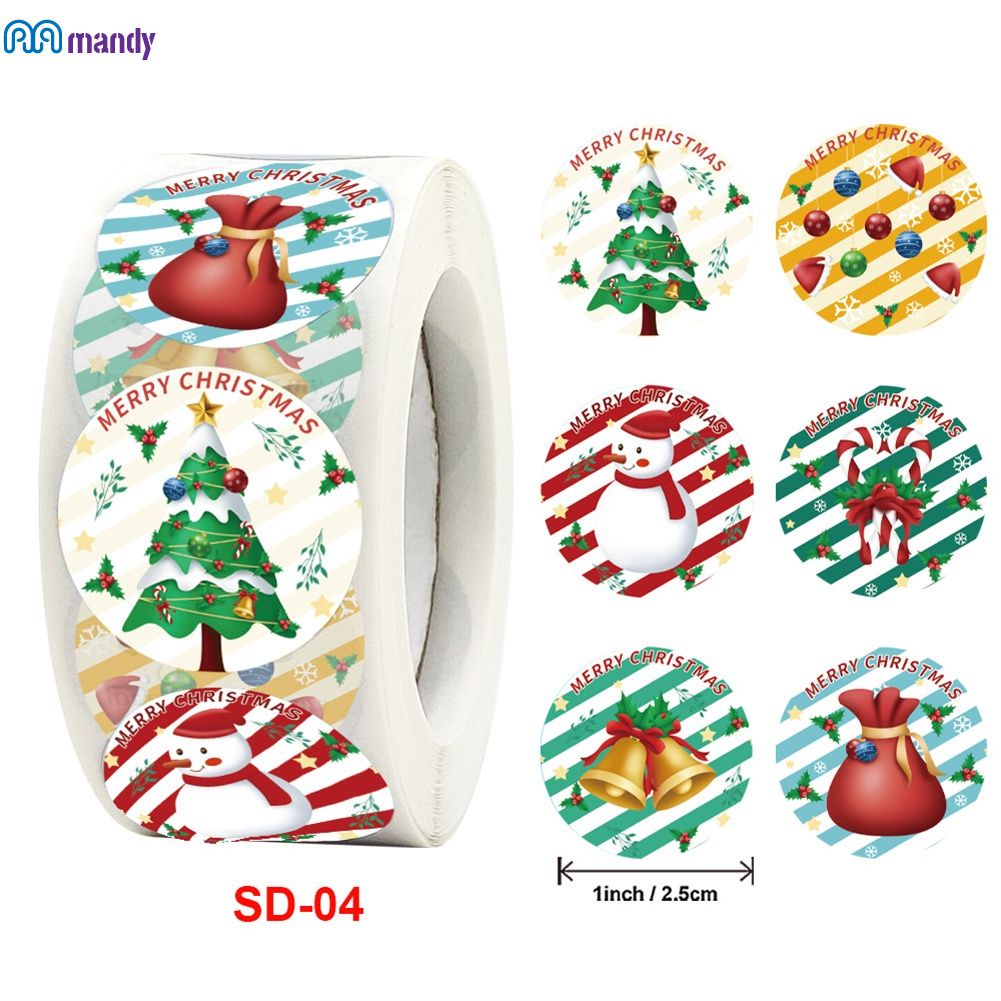 mandy Christmas Warm Stickers Uszczelniająca samoprzylepna folia do ...