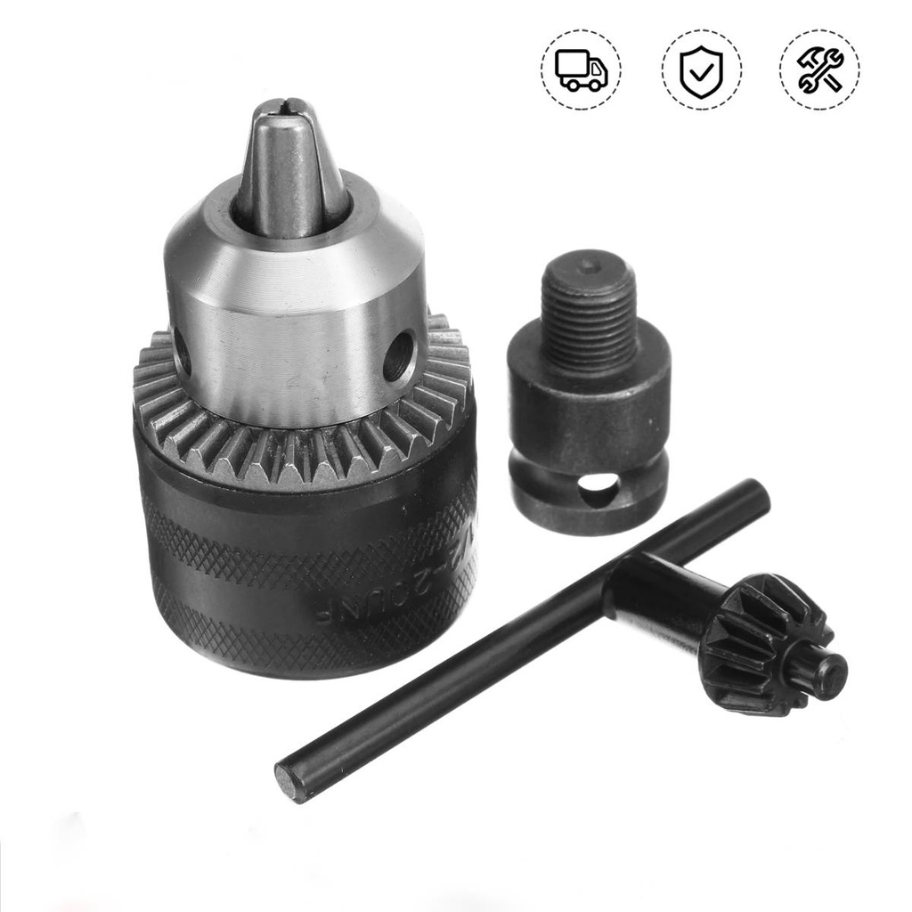 Adapter Wiertarski 1,5-10 Mm 1/2 Cala Zmieniony Klucz Udarowy Do ...